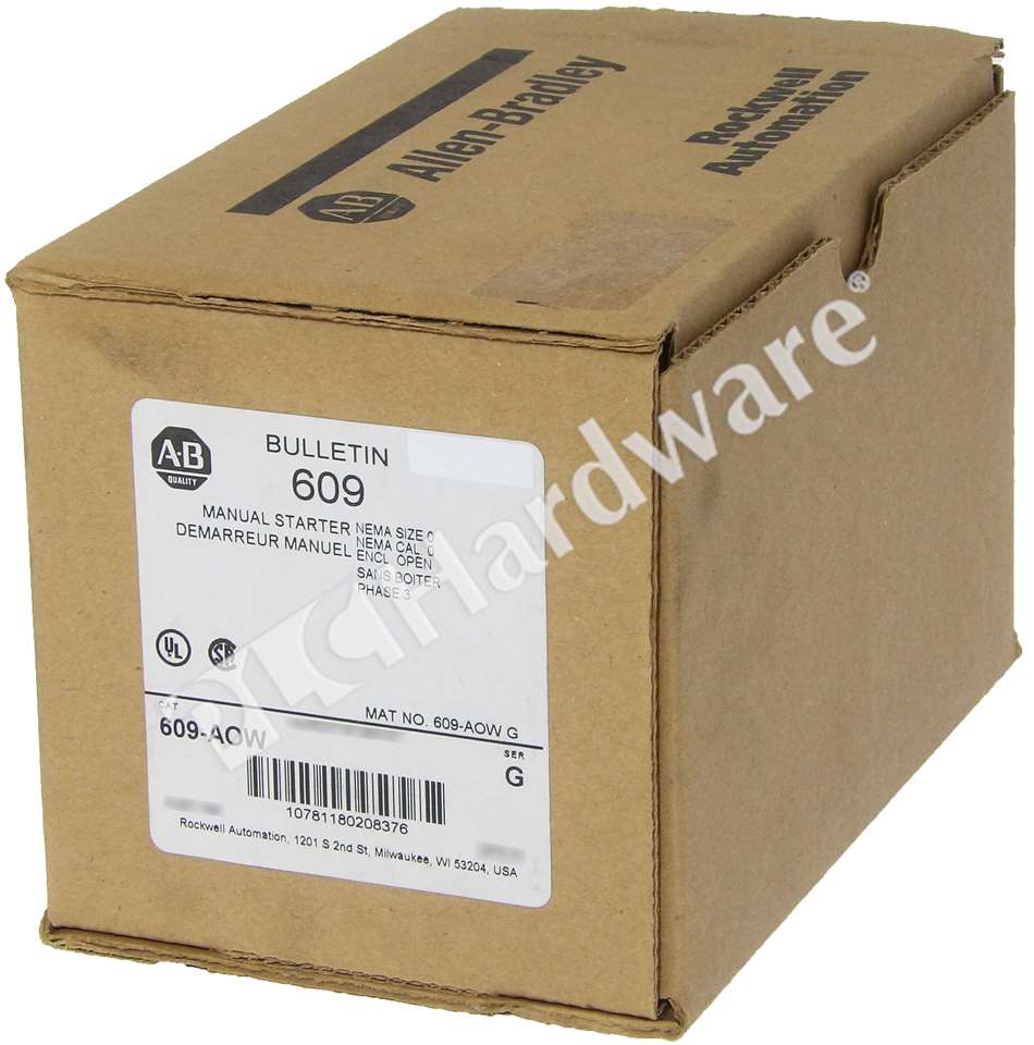 PLC Hardware - Allen Bradley 609-AOW Series G, Surplus Open Pre-owned