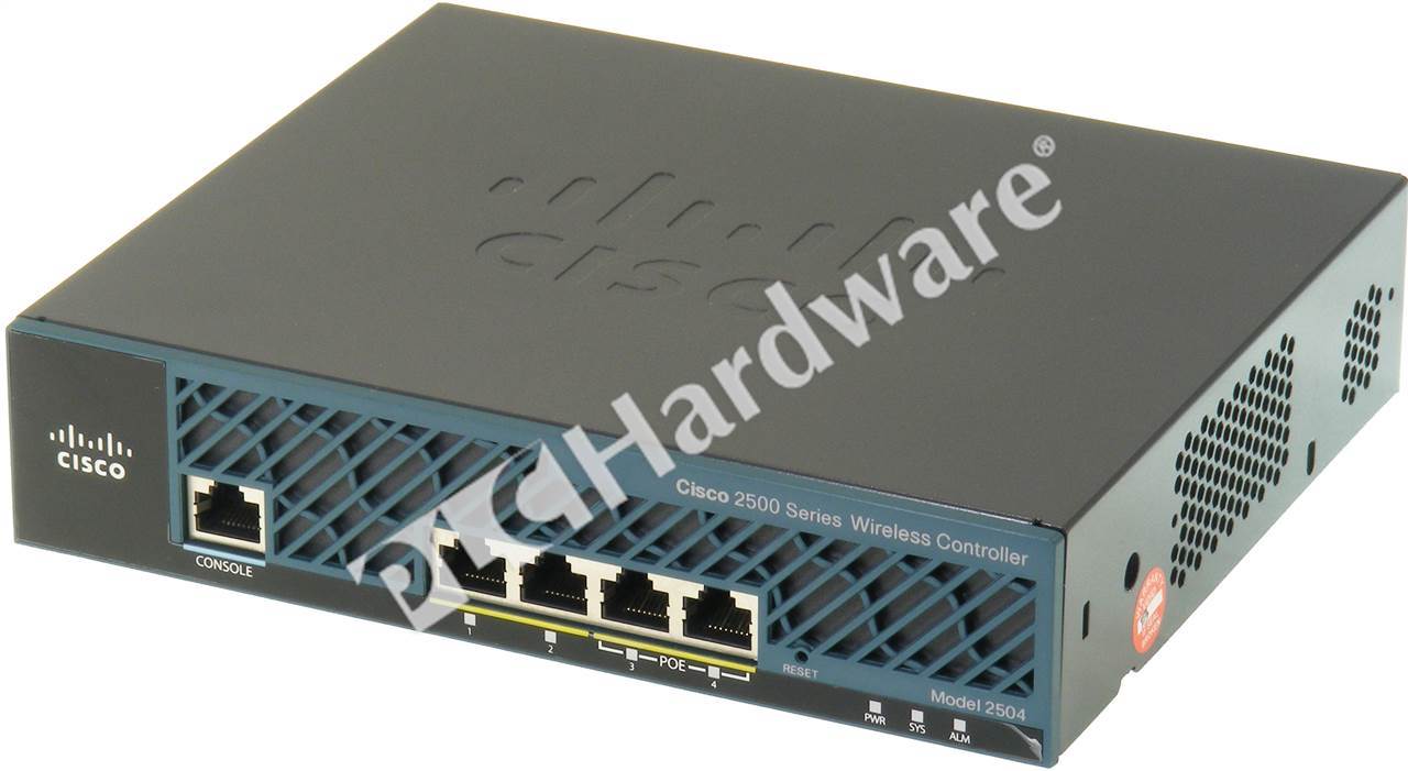 PLC Hardware: Cisco AIR-CT2504-25-K9 2504 Wireless Controller 4-Ports ...