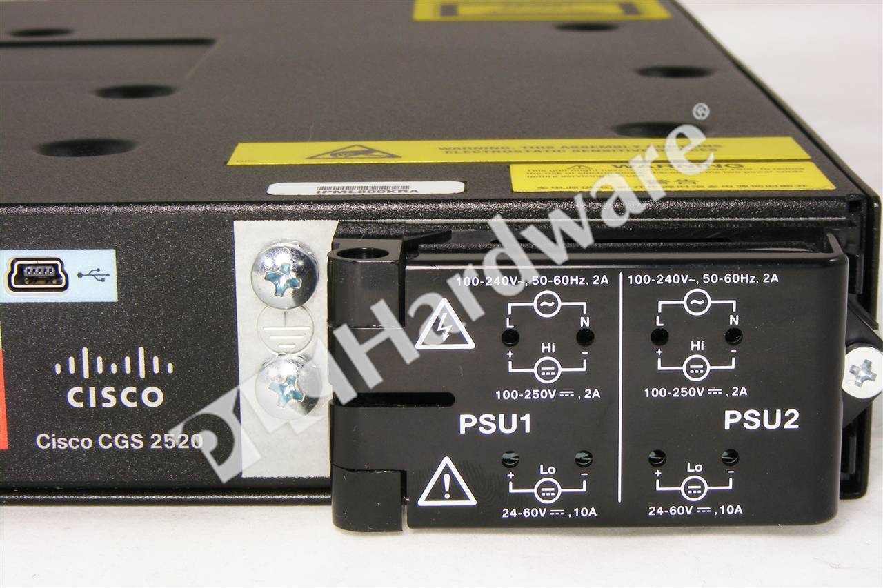 PLC Hardware - Cisco CGS-2520-16S-8PC, Used PLCH Packaging