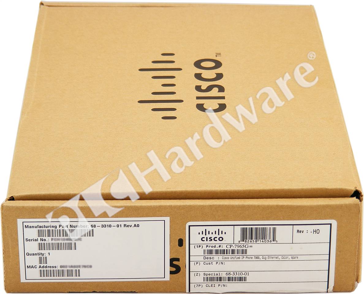 PLC Hardware - Cisco CP-7965G=, Surplus Open Pre-owned
