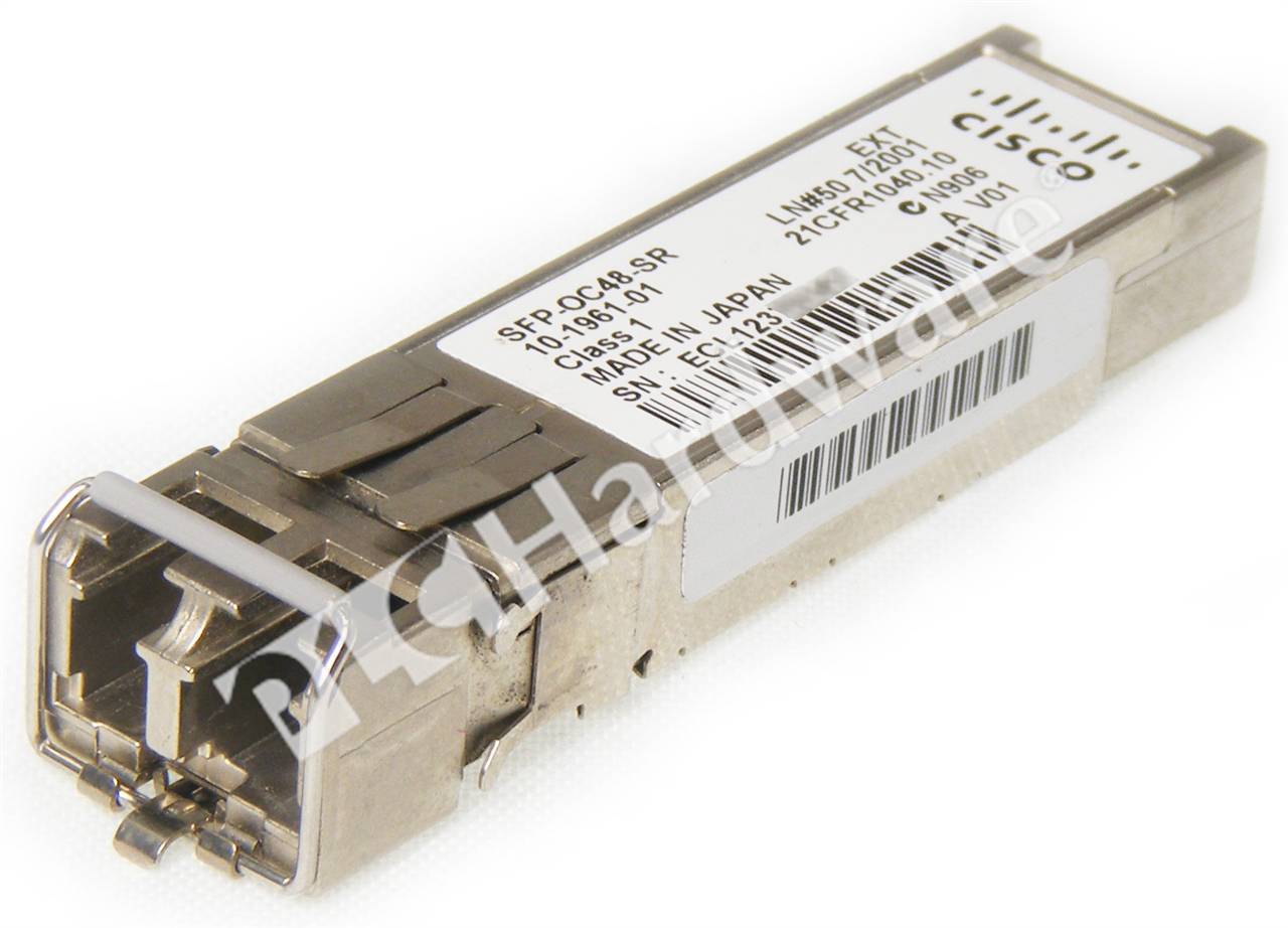 PLC Hardware: Cisco SFP-OC48-SR OC-48c/STM-16 Short-Reach SFP ...