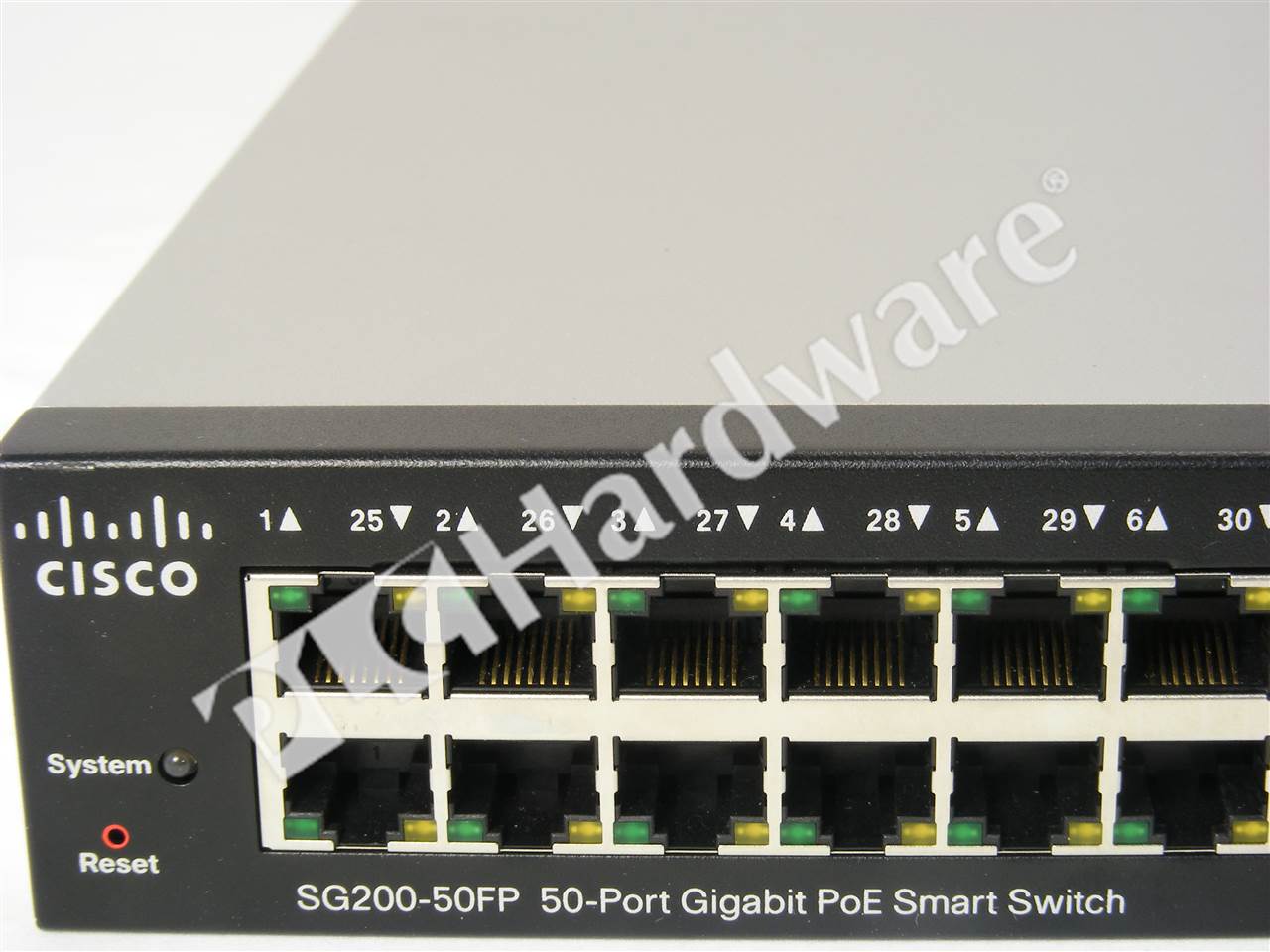 PLC Hardware: Cisco SG200-50FP-NA 200 Smart Switch 48-GE Full PoE & 2 ...