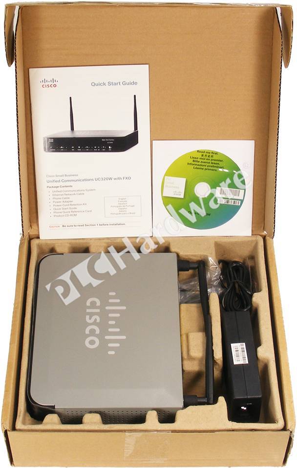 PLC Hardware - Cisco UC320W-FXO-K9, Surplus Open Pre-owned
