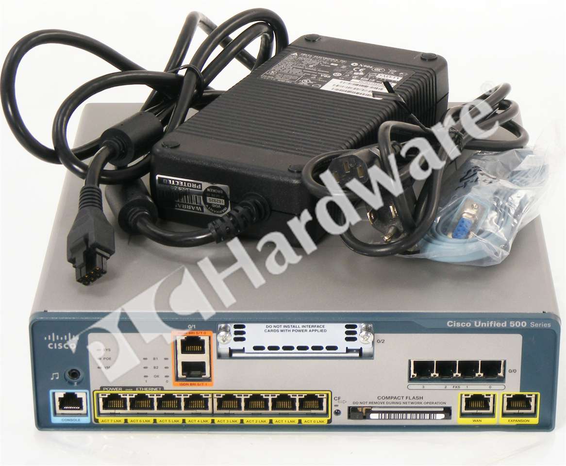 PLC Hardware - Cisco UC520-16U-2BRI-K9, Used PLCH Packaging