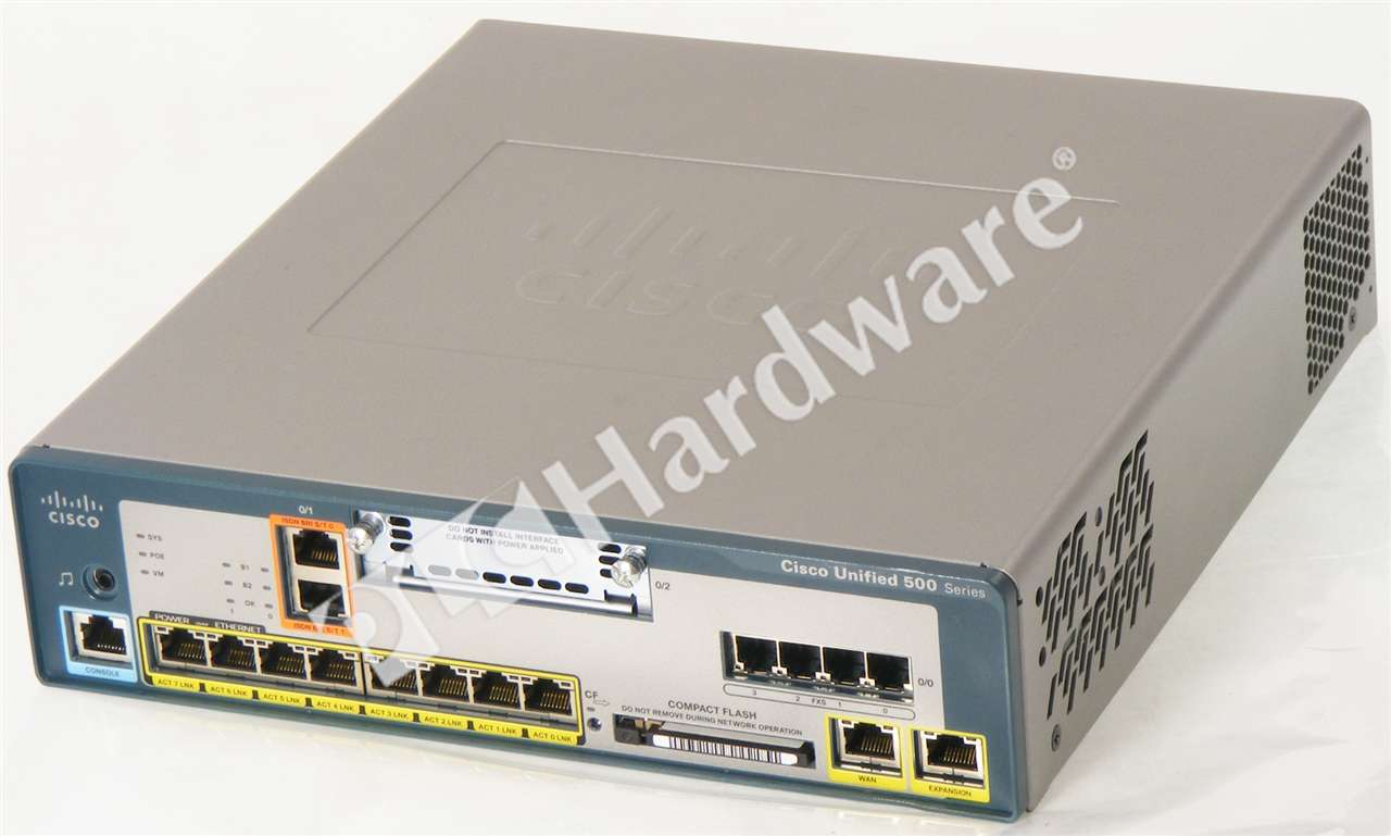 PLC Hardware - Cisco UC520-16U-2BRI-K9, Used PLCH Packaging