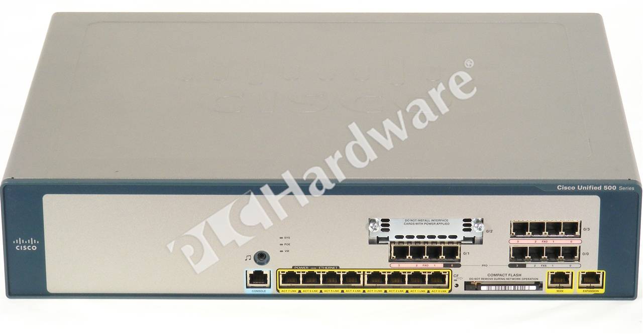 PLC Hardware: Cisco UC520-32U-8FXO-K9 Unified Communications 520 32 ...