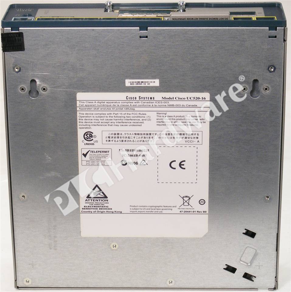 PLC Hardware - Cisco UC520-8U-4FXO-K9, Used PLCH Packaging
