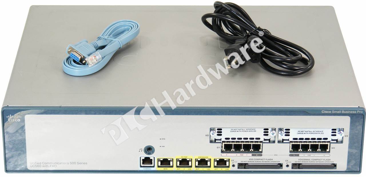 PLC Hardware: Cisco UC560-FXO-K9 Unified Communications 560 4-FXO/FXS ...