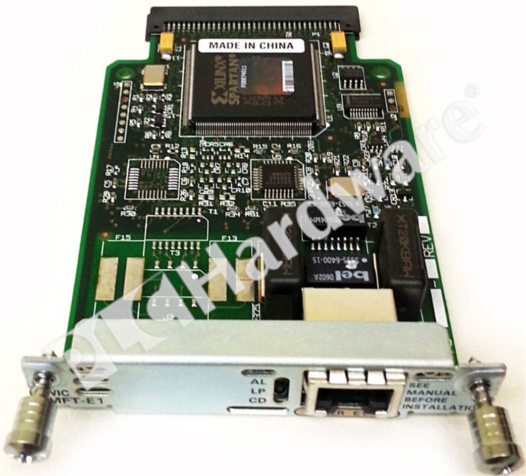 PLC Hardware - Cisco VWIC-1MFT-E1=, Used PLCH Packaging