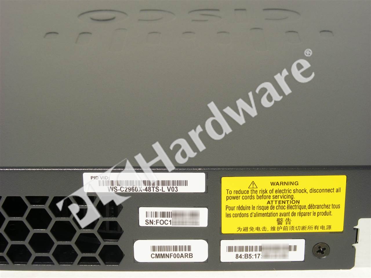 PLC Hardware: Cisco WS-C2960X-48TS-L Catalyst 2960-X Switch 48 GigE, 4 ...