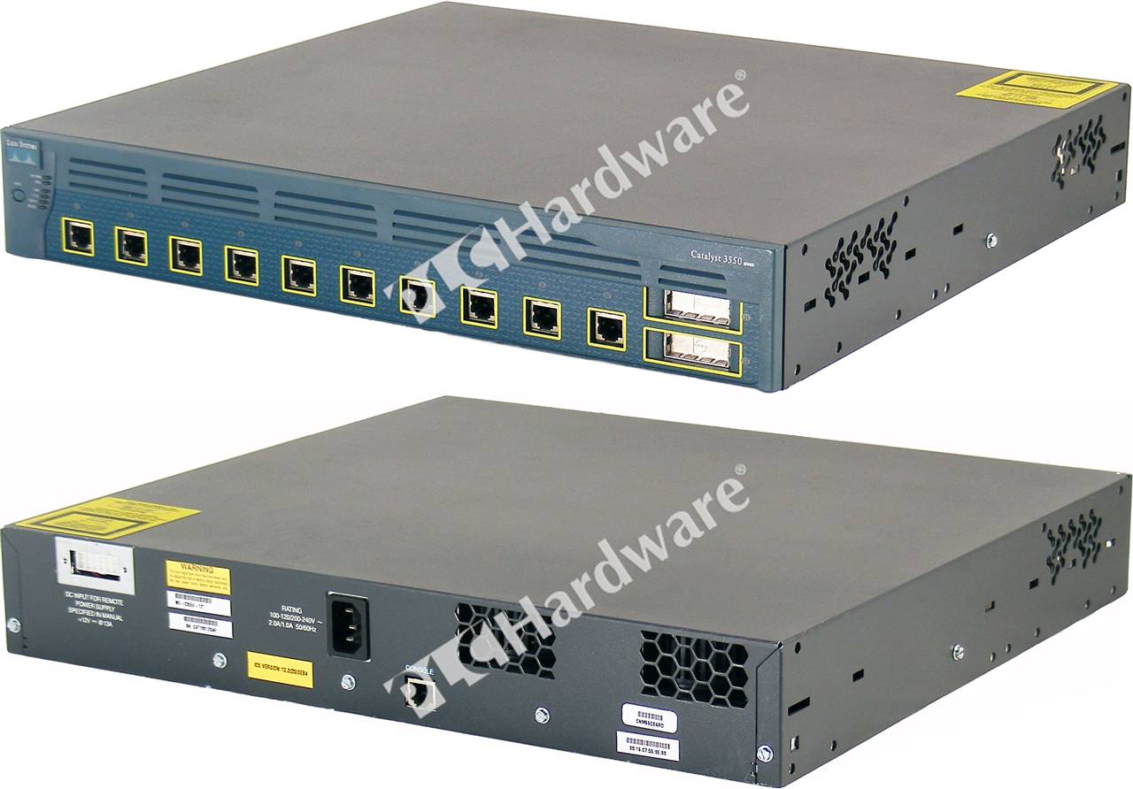 PLC Hardware - Cisco WS-C3550-12T, Used PLCH Packaging