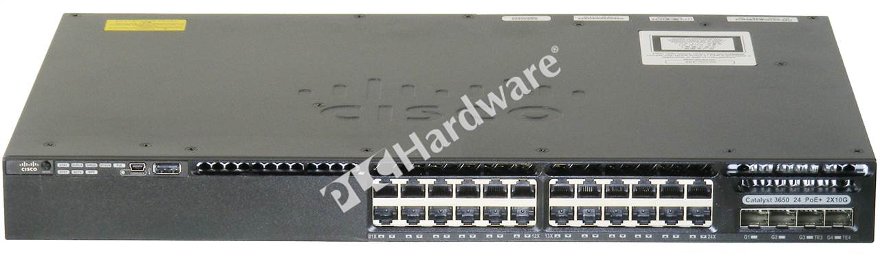 PLC Hardware: Cisco WS-C3650-24PDM-L Catalyst 3650 Mini Switch 24G-PoE+ ...