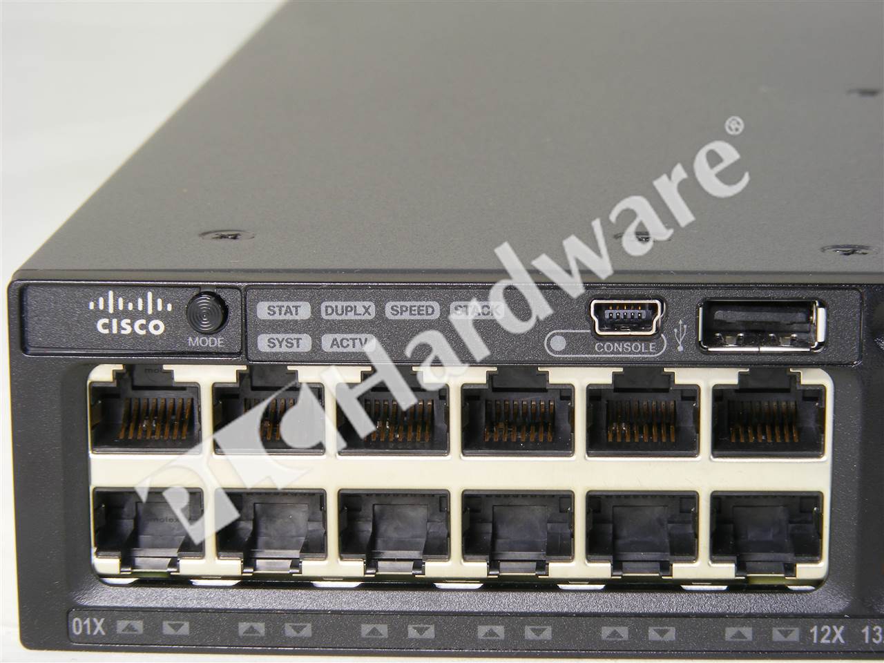 PLC Hardware: Cisco WS-C3650-48TS-S Catalyst 3650 48-GE, 4-1G-SFP, IP Base