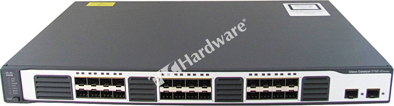 PLC Hardware - Cisco WS-C3750V2-24FS-S, Surplus Open Pre-owned