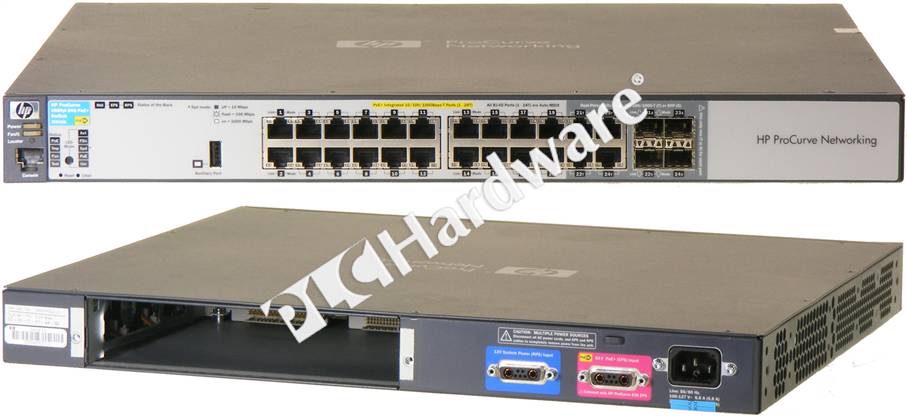 PLC Hardware: HP ProCurve J9310A Switch 3500-24G-PoE+, 20-P GE-T, 4-DP ...