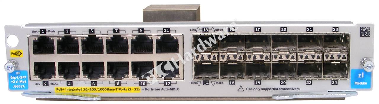 PLC Hardware - HP Networking J9637A, Surplus Open Pre-owned