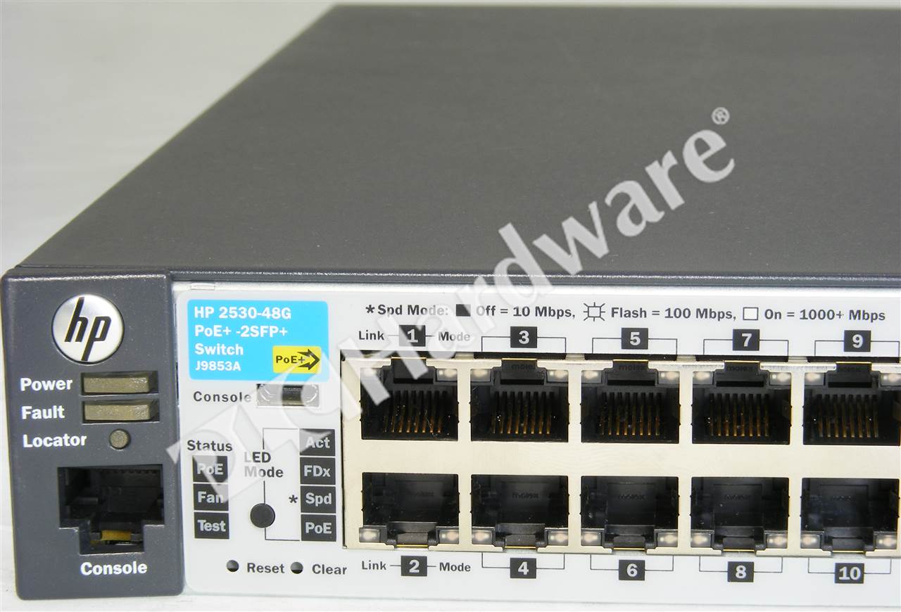 PLC Hardware: HP Aruba J9853A 22530 48G PoE+ 2SFP+ Switch 48GE-PoE+/2 ...