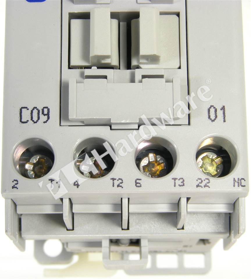 PLC Hardware: Allen-Bradley 100-C09EJ01 MCS-C Non-Reversing Contactor, 9A