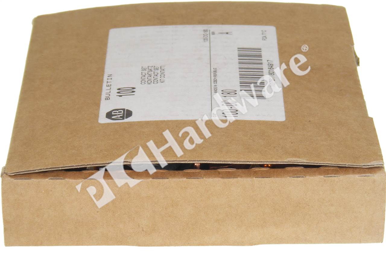 PLC Hardware: Allen-Bradley 100-DC-180 Contact Set for 100-D180 Contactors
