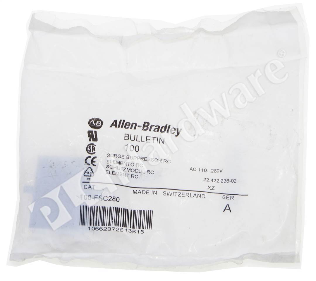 PLC Hardware - Allen Bradley 100-FSC280 Series A, Surplus Sealed Pre-owned