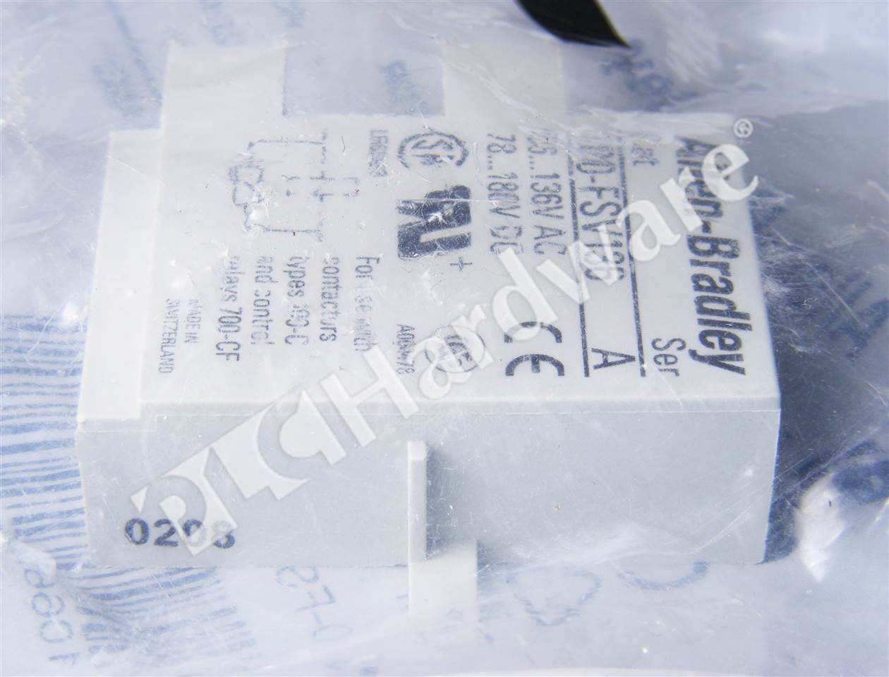 PLC Hardware - Allen Bradley 100-FSV136 Series A, Surplus Sealed Pre-owned