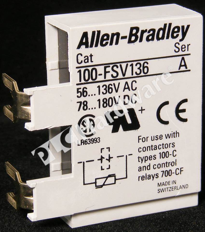 PLC Hardware - Allen Bradley 100-FSV136 Series A, Used PLCH Packaging