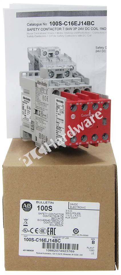 PLC Hardware - Allen Bradley 100S-C16EJ14BC Series B, Surplus Open Pre ...