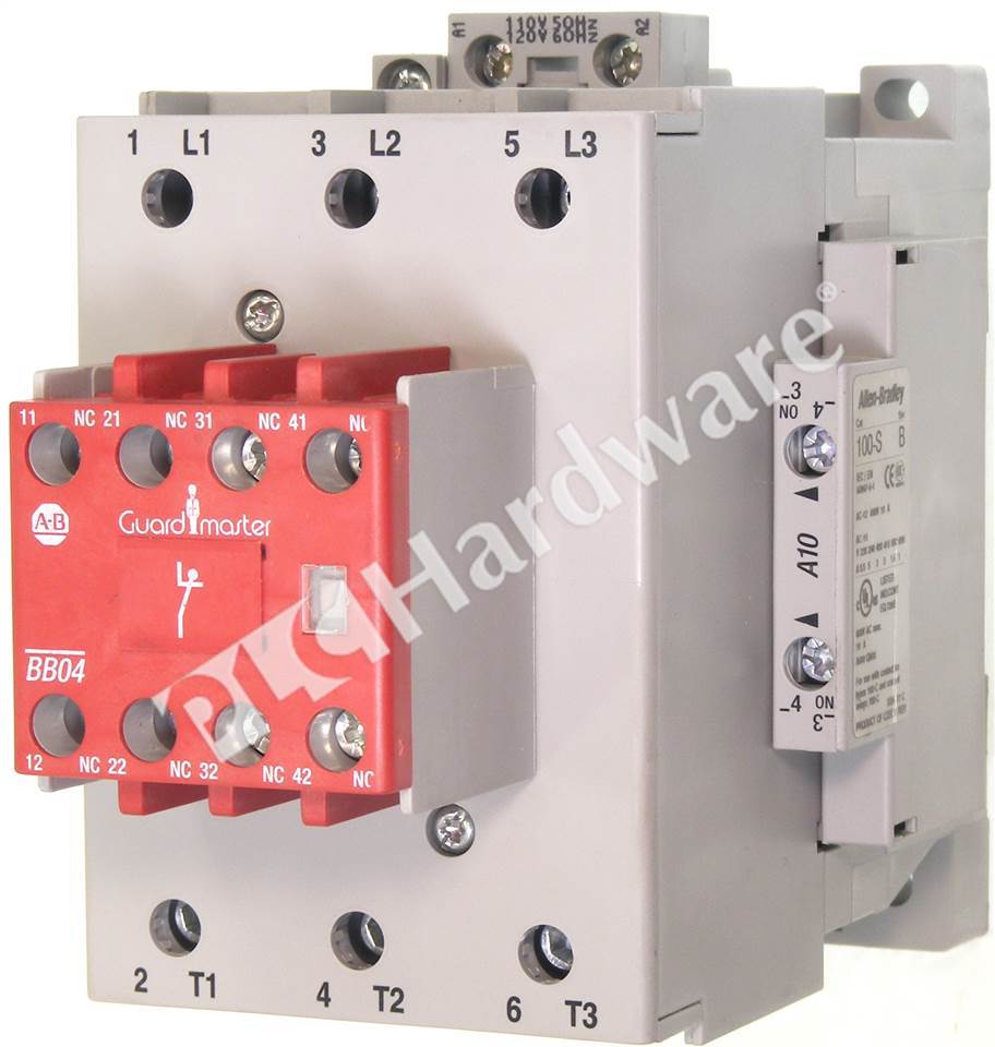 PLC Hardware: Allen-Bradley 100S-C85D14BC MCS 100S-C Safety Contactor, 85A