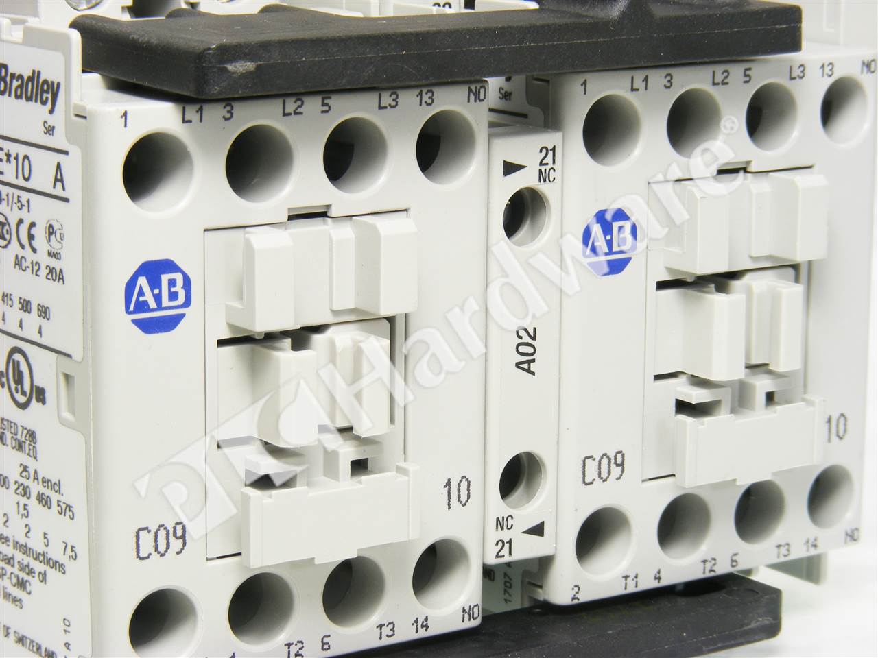 PLC Hardware - Allen Bradley 104-C09EJ22 Series B, Used PLCH Packaging