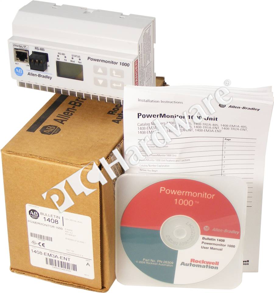 PLC Hardware - Allen Bradley 1408-EM3A-ENT Series A, Surplus Open Pre-owned
