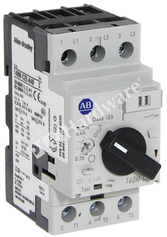 PLC Hardware - Allen Bradley 140M-C2E-A40 Series C, Used PLCH Packaging