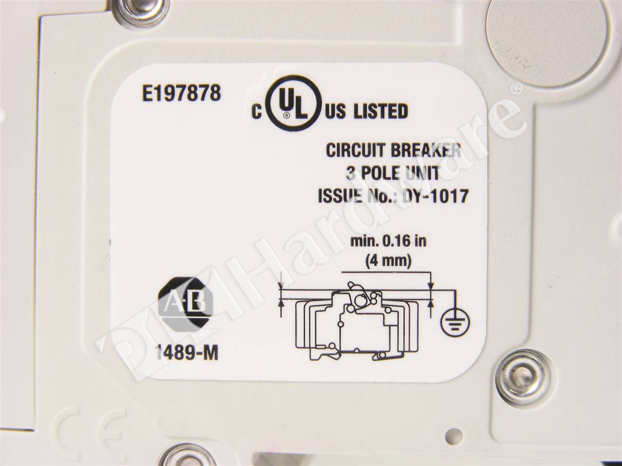 PLC Hardware - Allen Bradley 1489-M3C100 Series D, Used PLCH Packaging