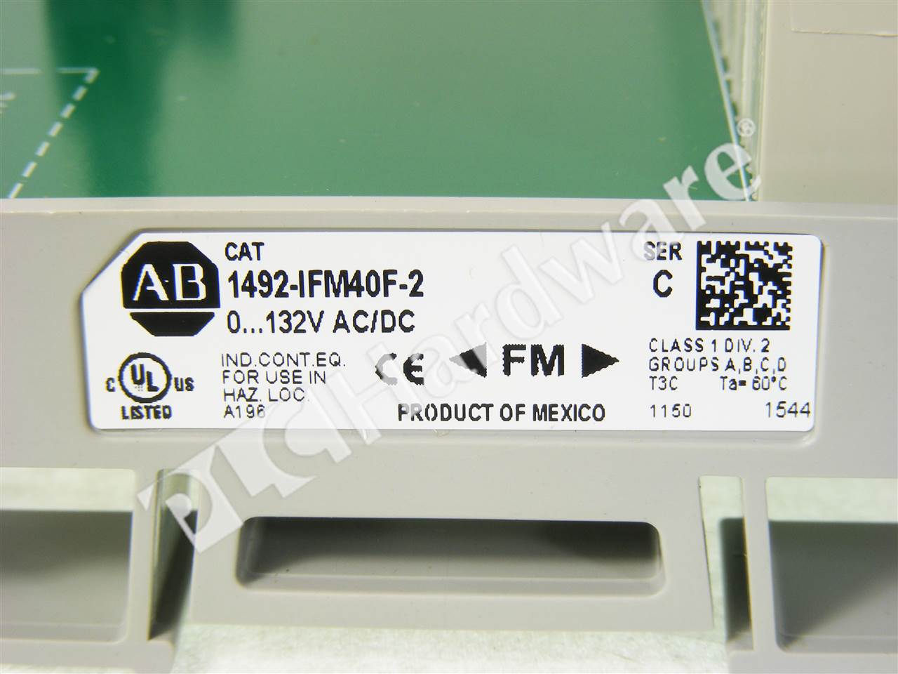 PLC Hardware: Allen-Bradley 1492-IFM40F-2 Digital IFM, 40-Point, Feed ...