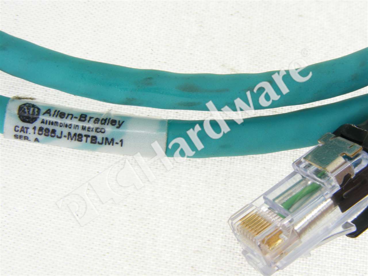 PLC Hardware: Allen-Bradley 1585J-M8TBJM-1 RJ45 to RJ45 Patchcord, 1 meter