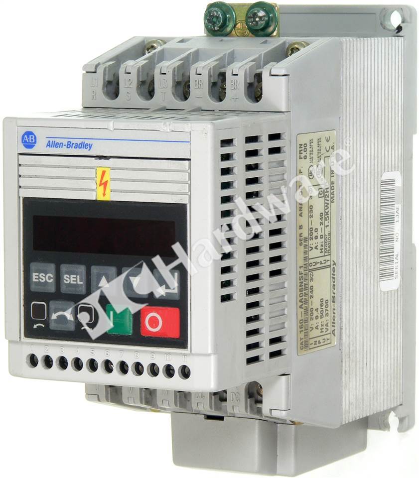 PLC Hardware - Allen Bradley 160-AA08NSF1P1 Series B, Used PLCH Packaging