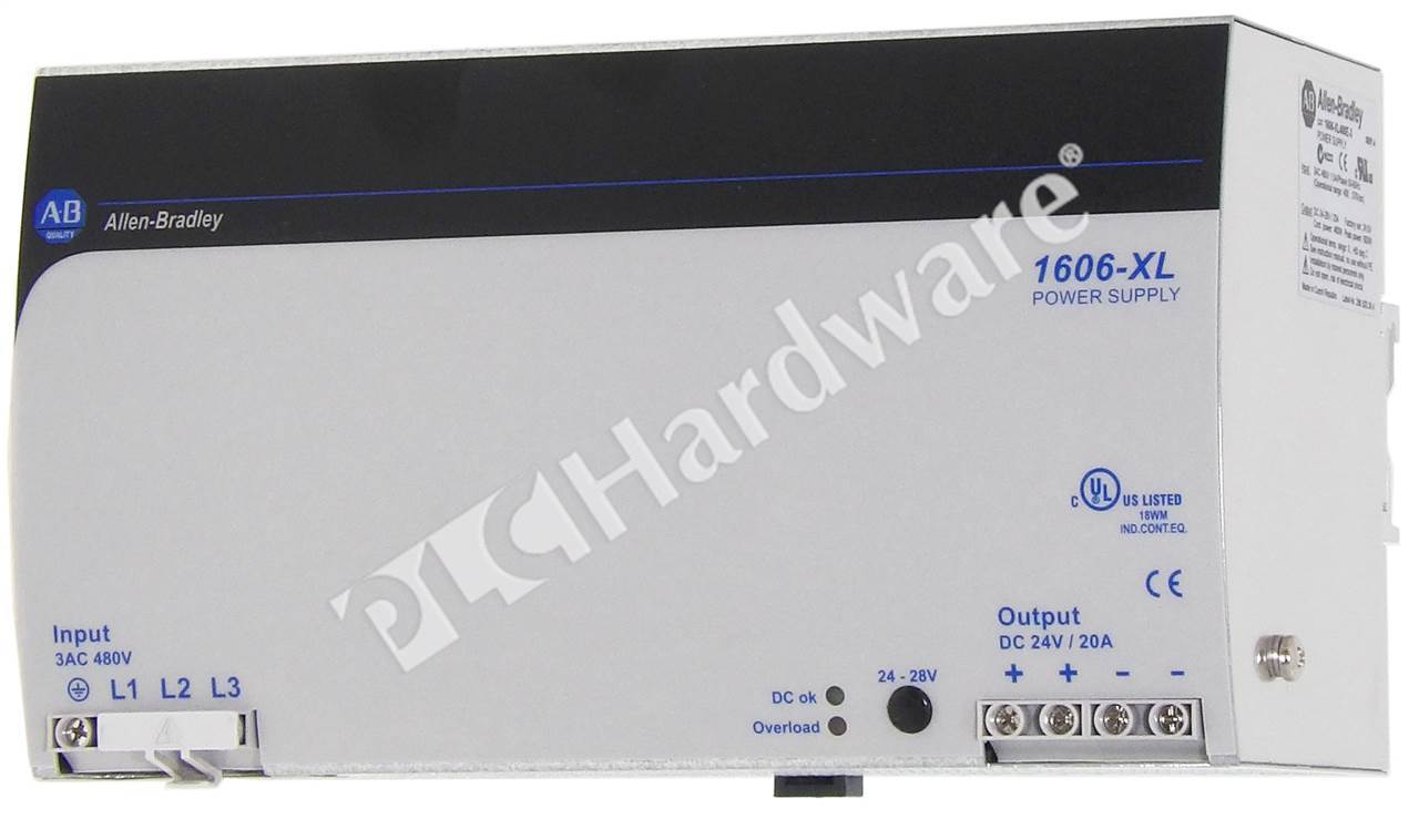 PLC Hardware - Allen Bradley 1606-XL480E-3 Series A, Surplus PLCH Pre-owned