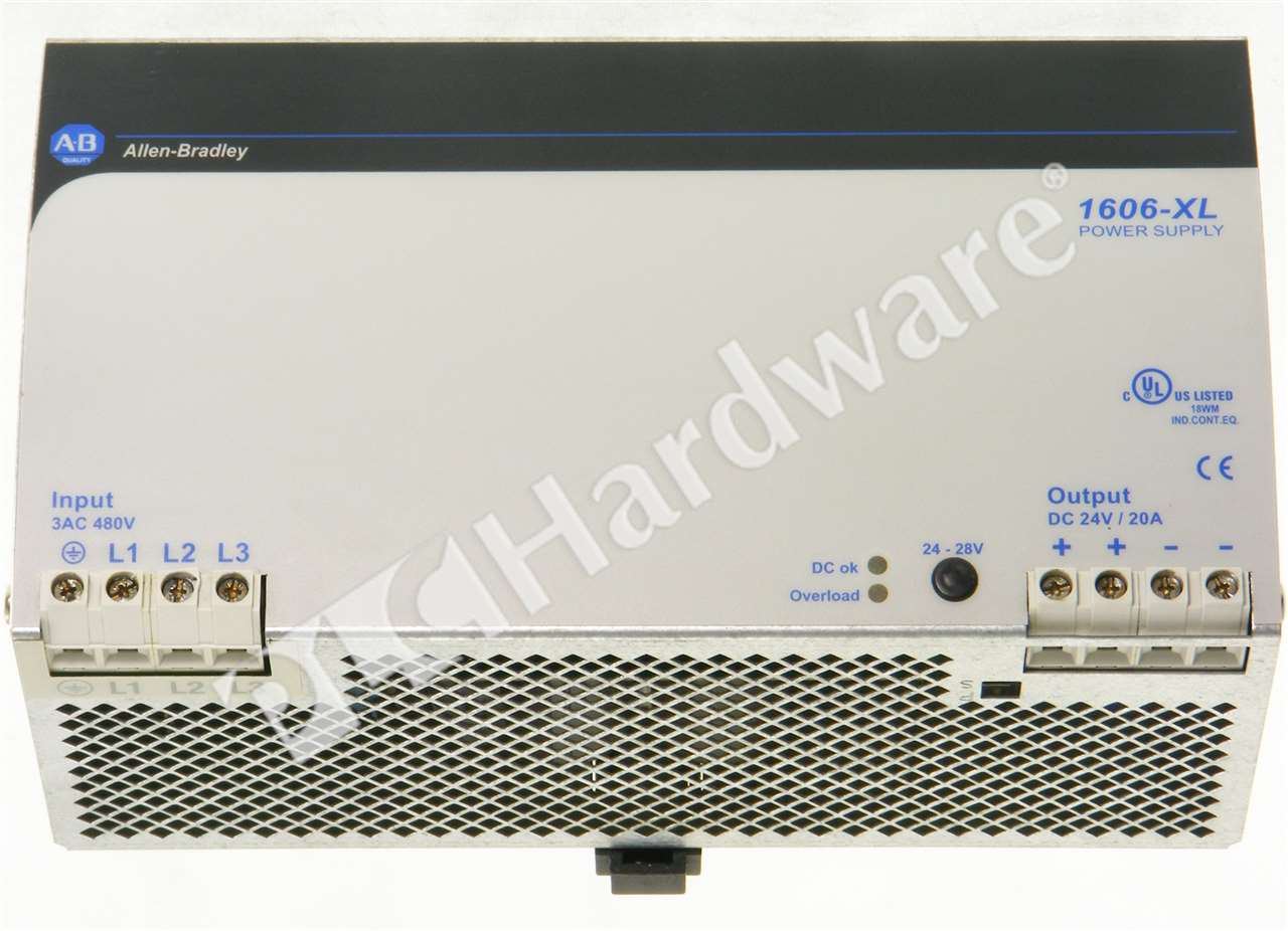 PLC Hardware - Allen Bradley 1606-XL480E-3 Series A, Surplus Open Pre-owned