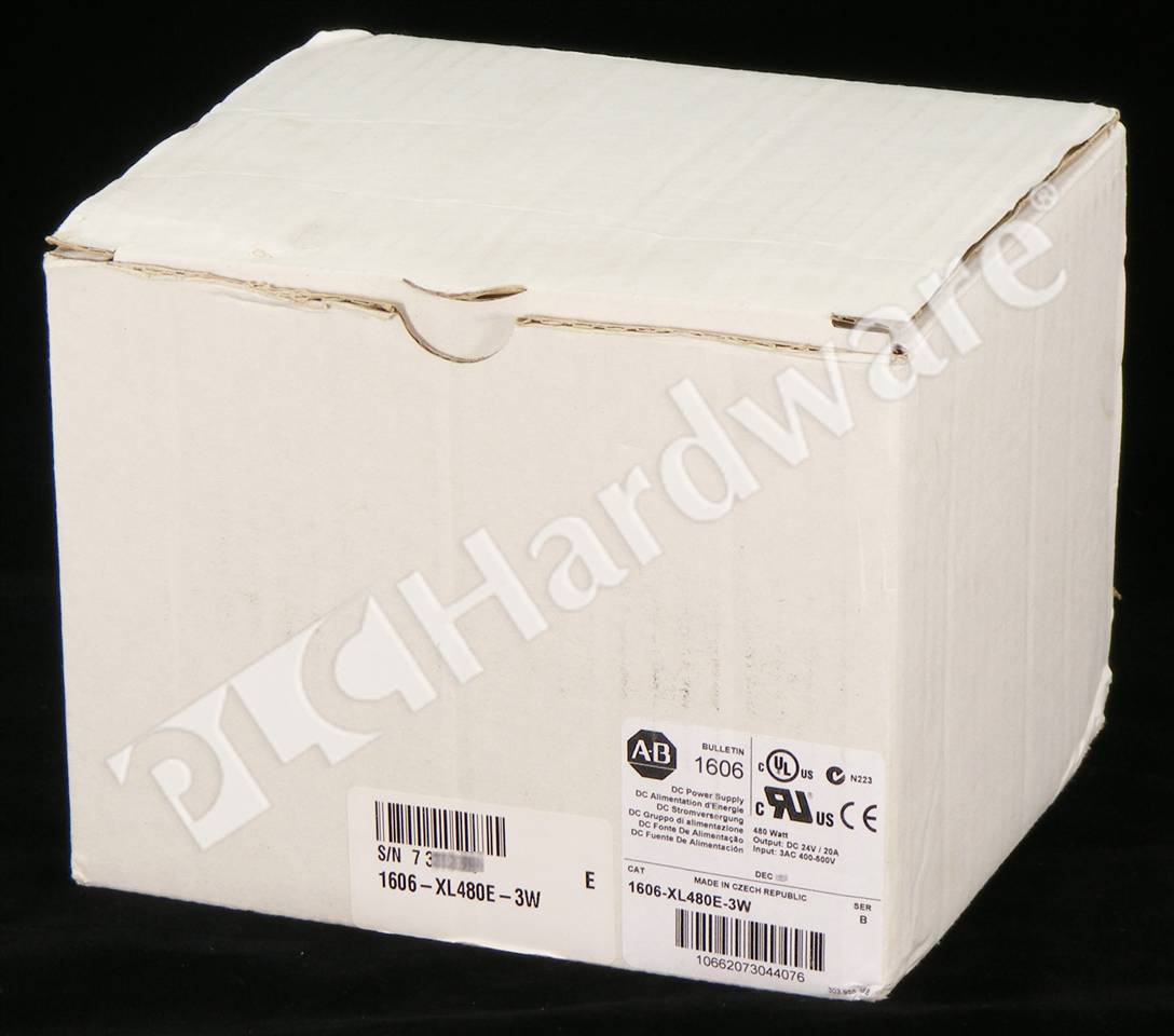 PLC Hardware: Allen-Bradley 1606-XL480E-3W AC/DC Switched Power Supply ...