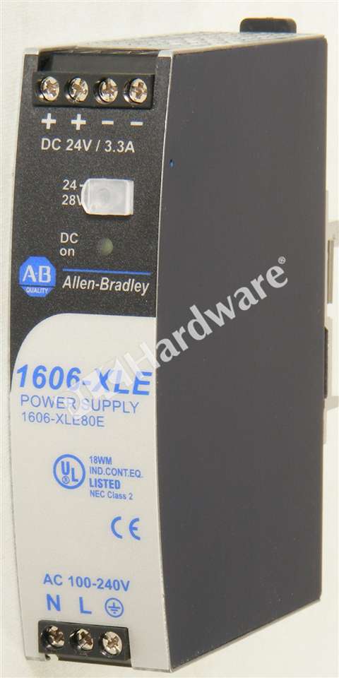 PLC Hardware - Allen Bradley 1606-XLE80E Series A, Used PLCH Packaging