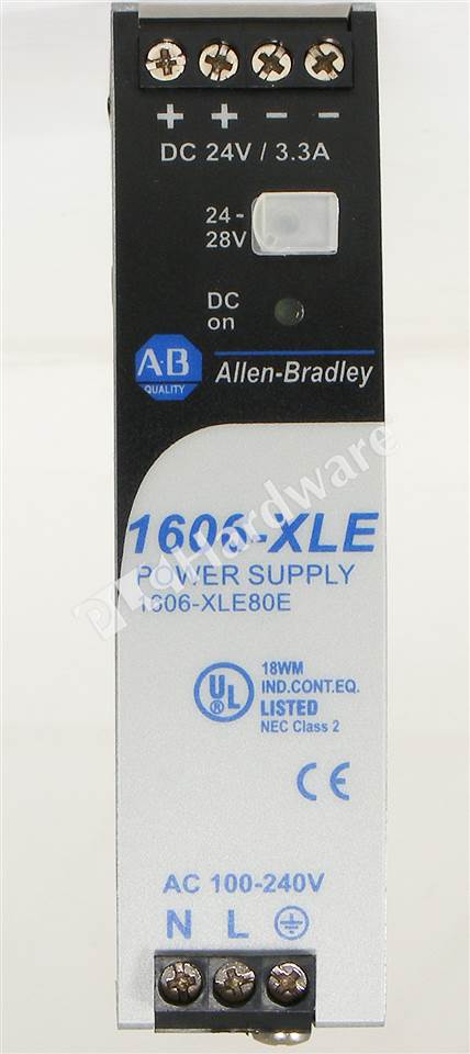 PLC Hardware - Allen Bradley 1606-XLE80E Series A, Used PLCH Packaging