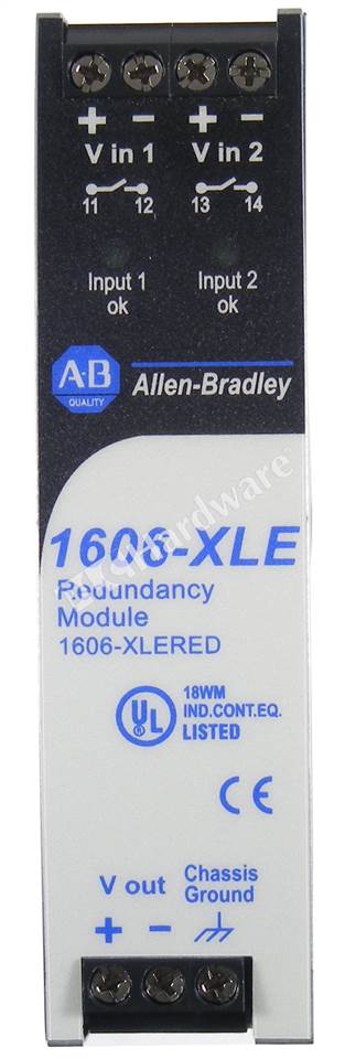 PLC Hardware - Allen Bradley 1606-XLERED Series A, Used PLCH Packaging