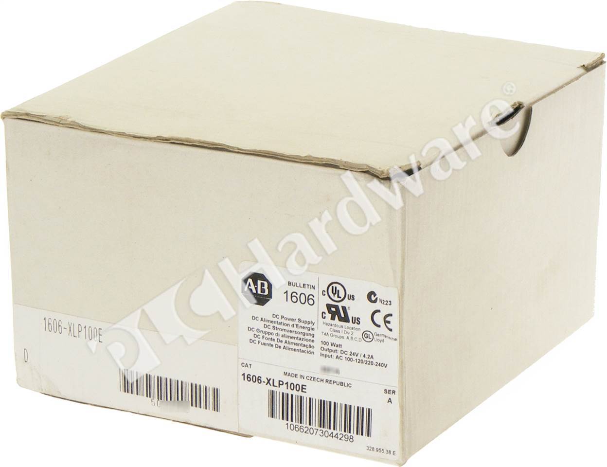 PLC Hardware: Allen-Bradley 1606-XLP100E AC/DC Power Supply, 120/240V ...