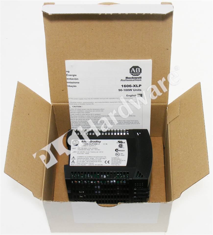 PLC Hardware: Allen-Bradley 1606-XLP100E-2 AC/DC Power Supply 380 ...