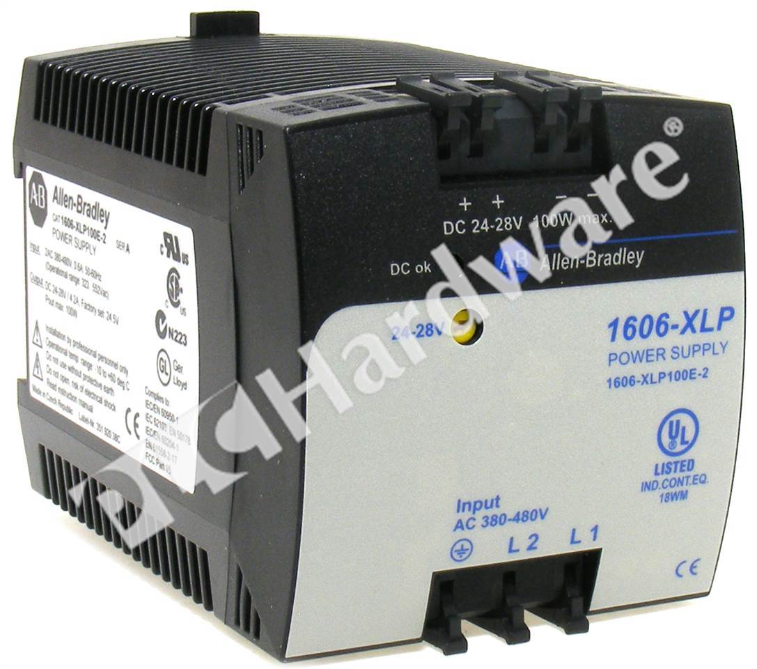 PLC Hardware: Allen-Bradley 1606-XLP100E-2 AC/DC Power Supply 380 ...