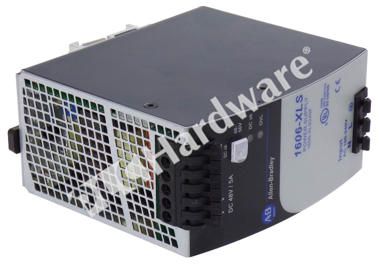 PLC Hardware - Allen Bradley 1606-XLS240F Series A, Surplus Open Pre-owned
