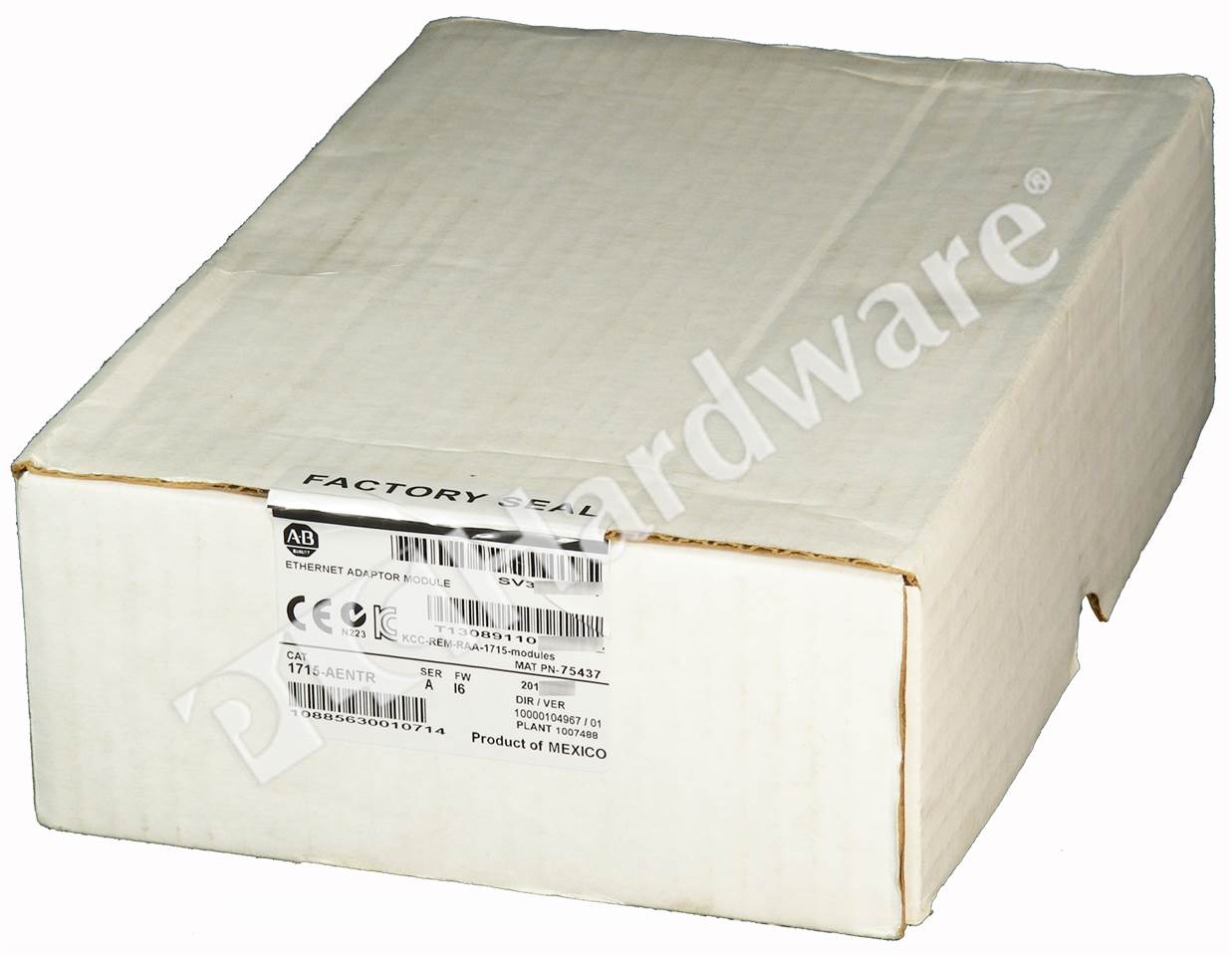 PLC Hardware: Allen-Bradley 1715AENTR Redundant I/O EtherNet/IP Adapter