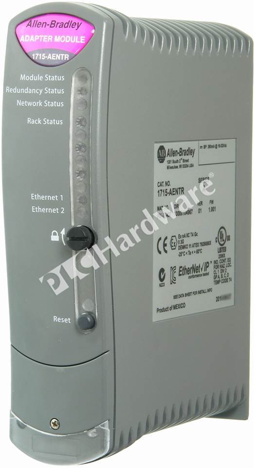 PLC Hardware - Allen Bradley 1715-AENTR Series A, Used PLCH Packaging