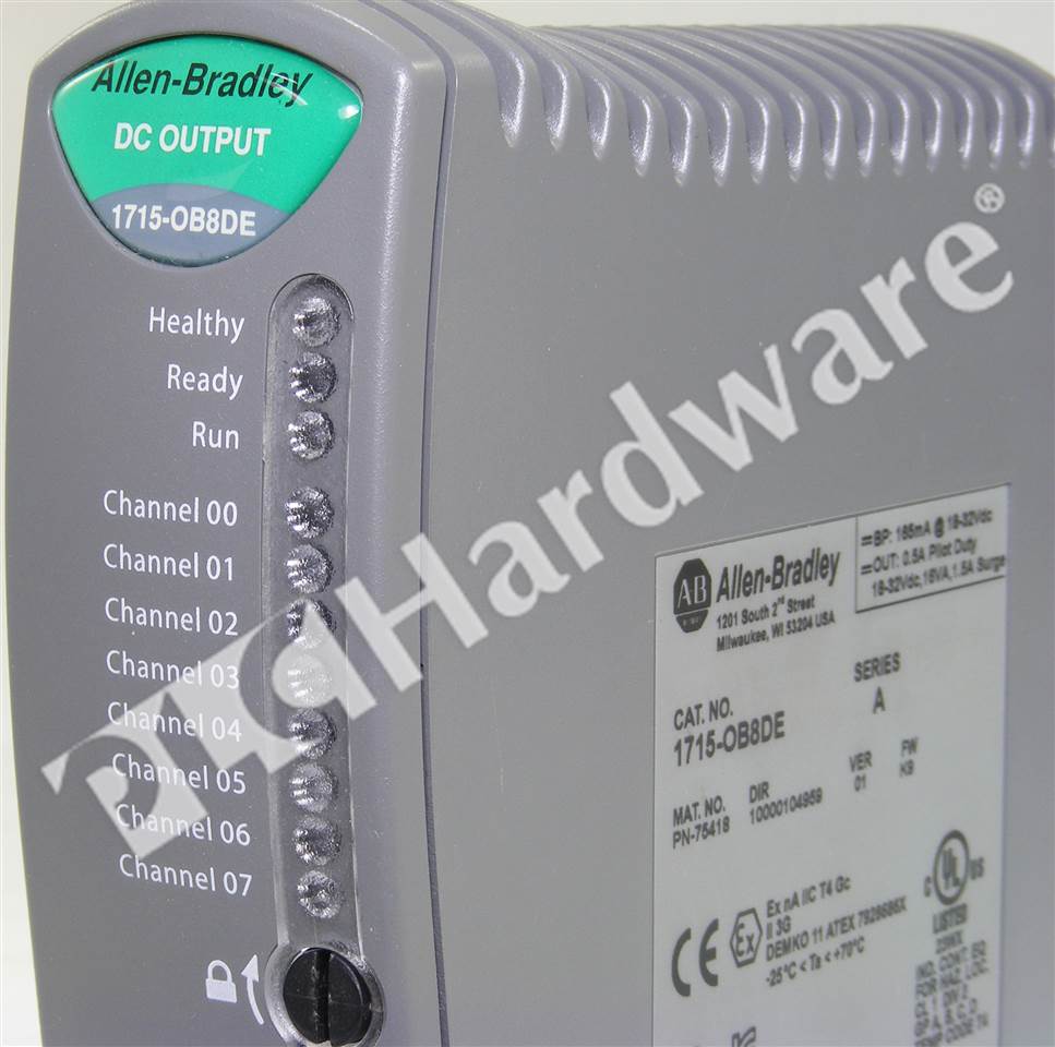 PLC Hardware - Allen Bradley 1715-OB8DE Series A, Surplus Sealed Pre-owned