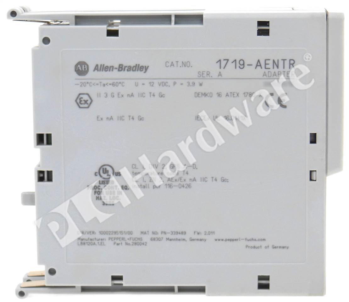 PLC Hardware - Allen Bradley 1719-AENTR Series A, Used PLCH Packaging