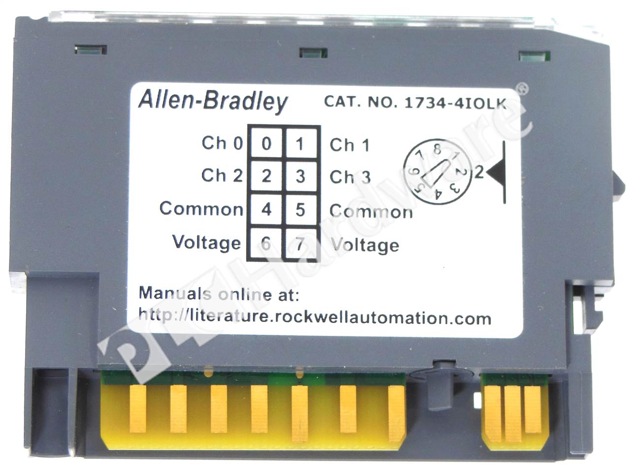 PLC Hardware - Allen Bradley 1734-4IOLK Series A, Surplus PLCH Pre-owned